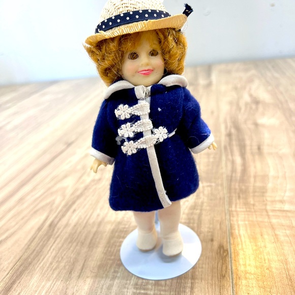 Toys | Vintage Shirley Temple Poor Little Rich Girl Doll 1982 12in Blue ...